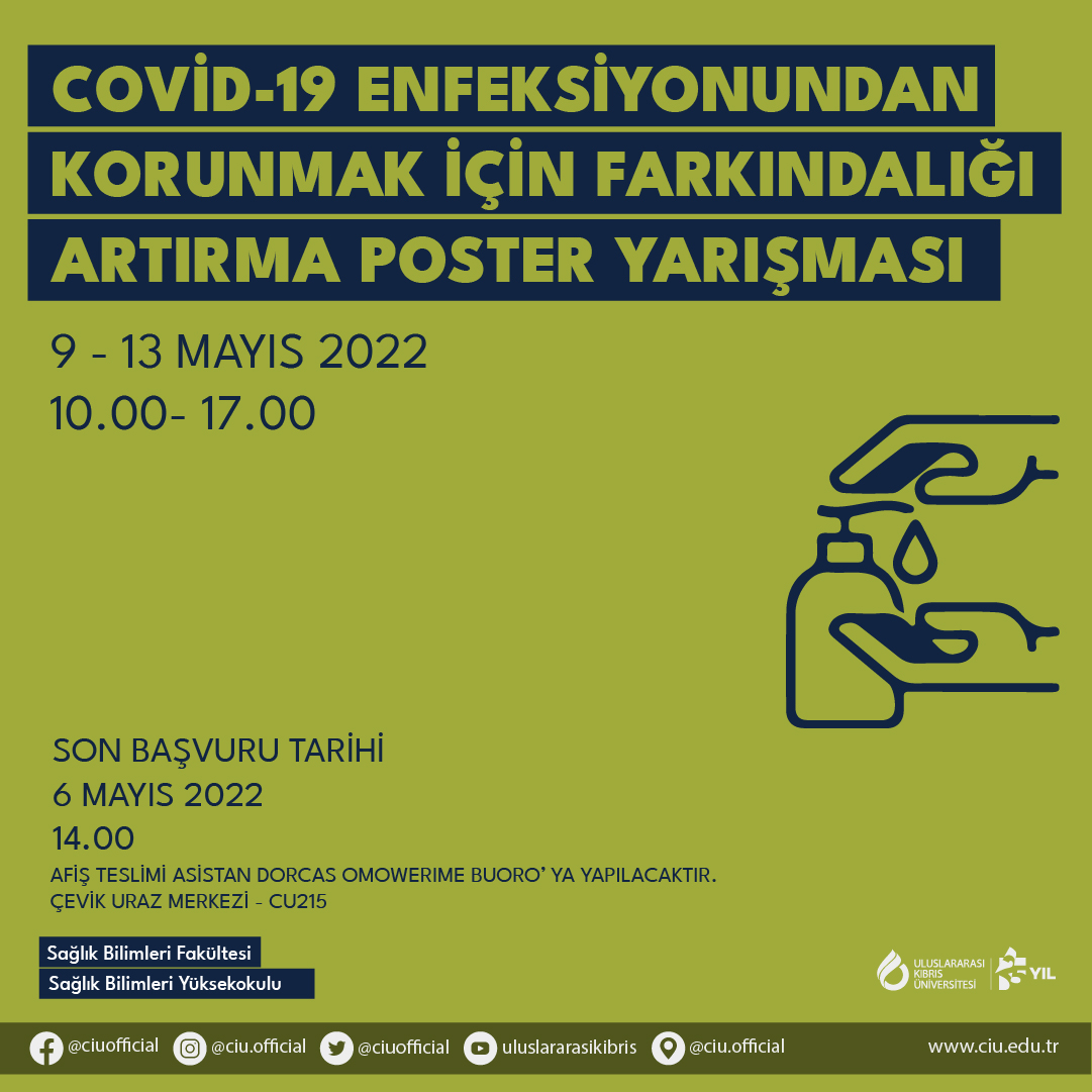 Covid-19 Farkındalık Poster Yarışması | CIU