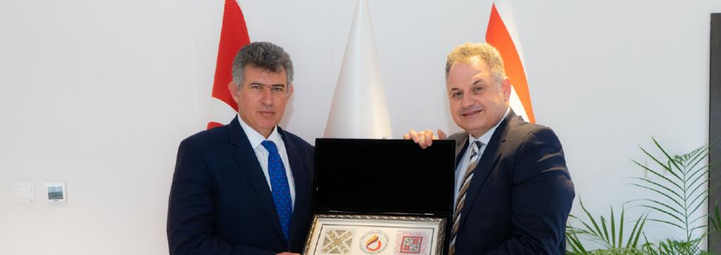 Courtesy visit from the Ambassador of TR, Metin Feyzioğlu | CIU