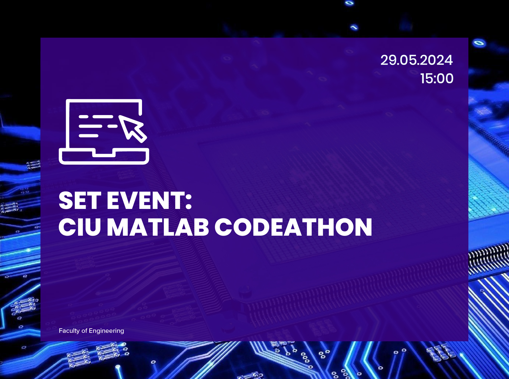 Set Event: CIU Matlab Codeathon | CIU