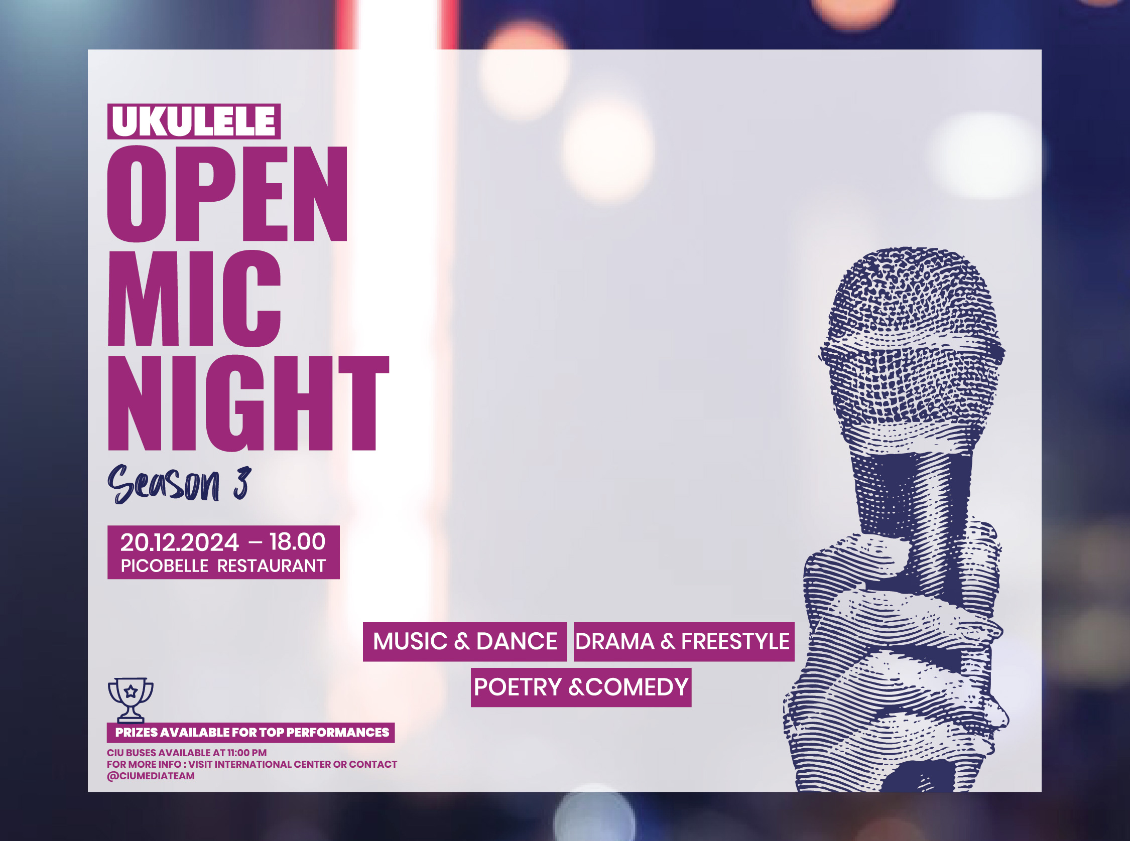 Open Mic Night Season 3 | CIU